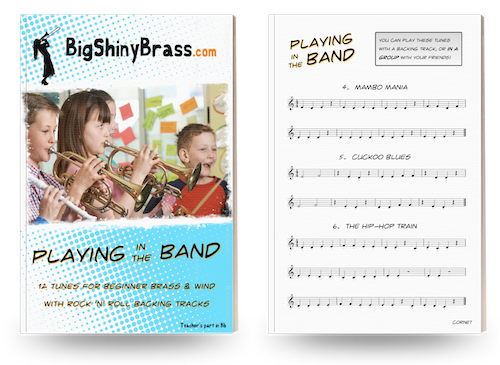 PDF sheet music for beginner brass ensembles and training band | PDF ...